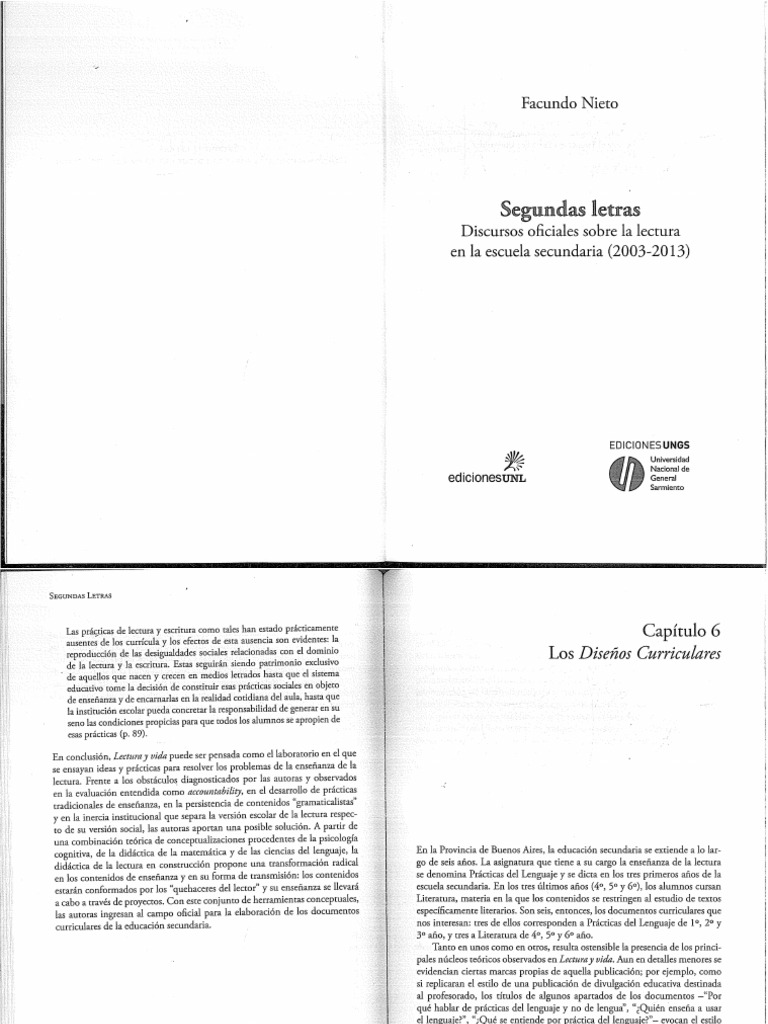 Facundo Nieto Segundas Letras Cap. 6 | PDF