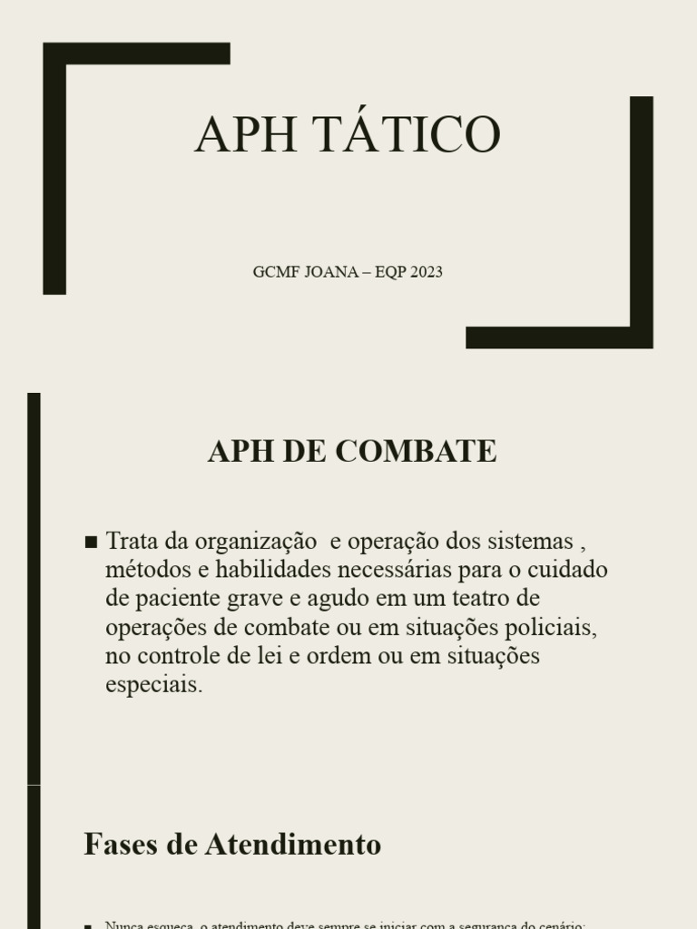 Aph Tático | PDF