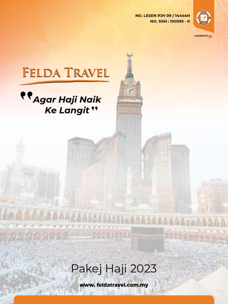 Booklet Haji Felda Travel 2023 - v1 | PDF