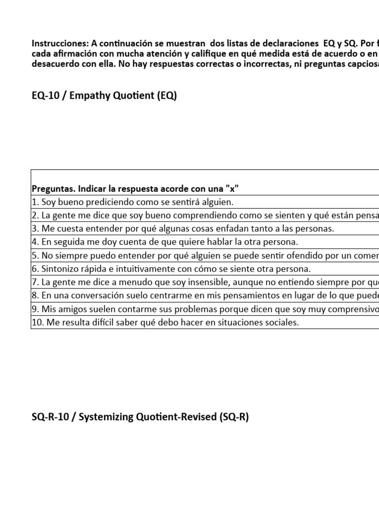 Test - EQ-SQ - 10 | PDF