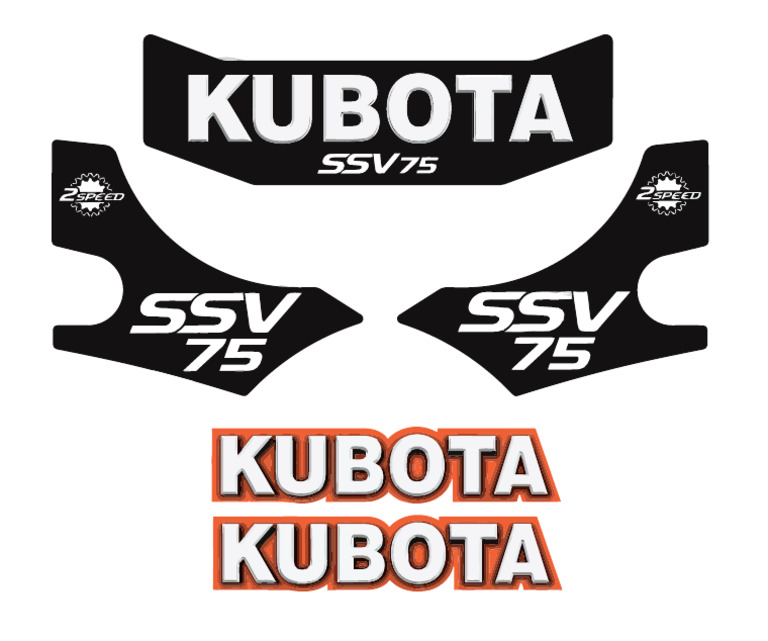 SSV 75 Decal Kit 1 | PDF