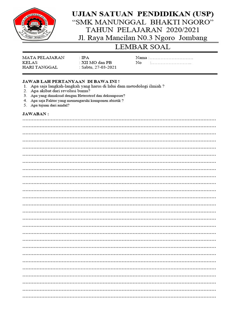 Usp Ipa Xii PB | PDF