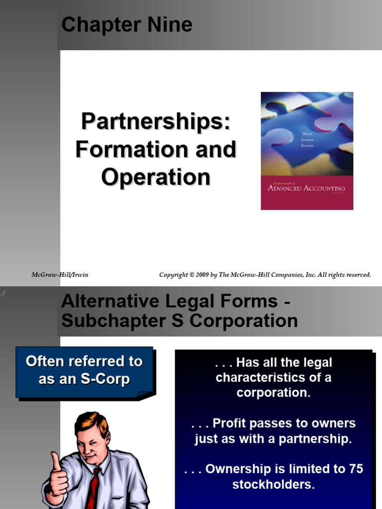 Partnership Formation and Operation | PDF | Partnership | Limited Liability Partnership