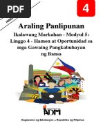 Mga Hamon at Pagtugon Sa Mga Gawaing Pangkabuhayan | PDF