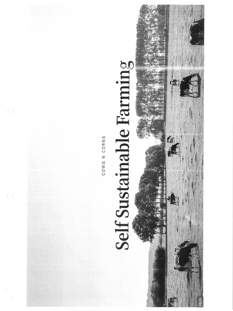 Self Sustainable Farming | PDF