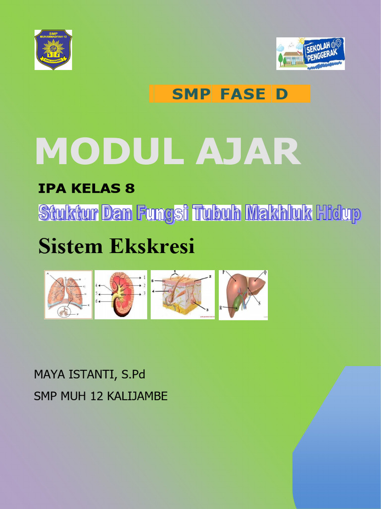 Modul Ajar Ilmu Pengetahuan Alam (IPA) - Modul Ajar Stuktur Dan Fungsi Tubuh Makhluk HidupSistem ...