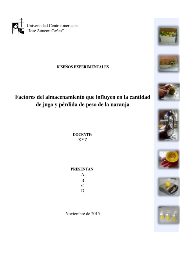 Ejemplo de Proyecto Final DAE | PDF | Naranja)