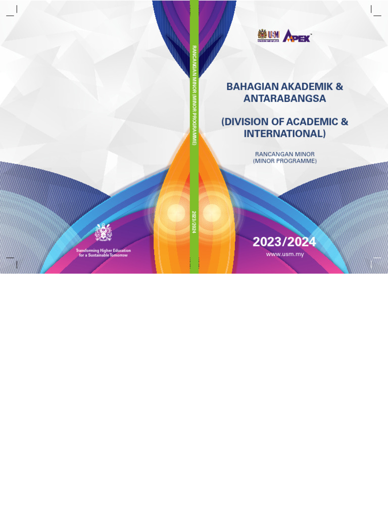 Rancangan Minor Minor Programme | PDF | Seni