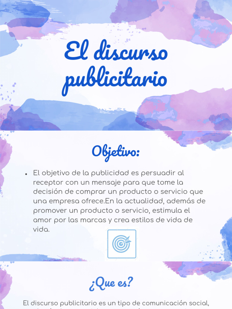 Discurso publicitario | PDF | Publicidad | Comunicación