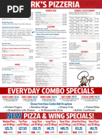 Donatos Carryout Menu | PDF | Pizza | Sausage