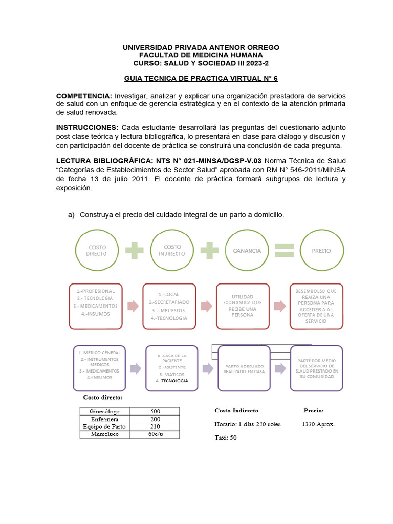 Guía Práctica en Salud y Sociedad | PDF | Hospital | Calidad (comercial)