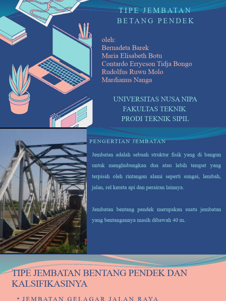 Tugas Ppt Struktur Jembatan 2 | PDF