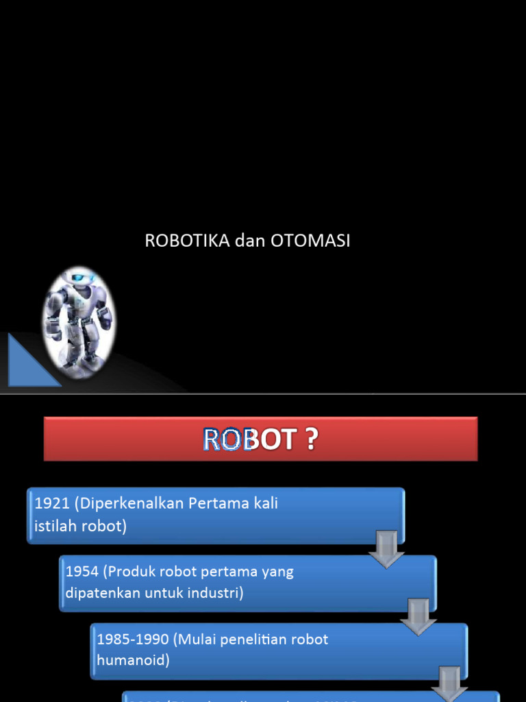 Sejarah dan Jenis Robotika Modern | PDF | Teknologi & Rekayasa