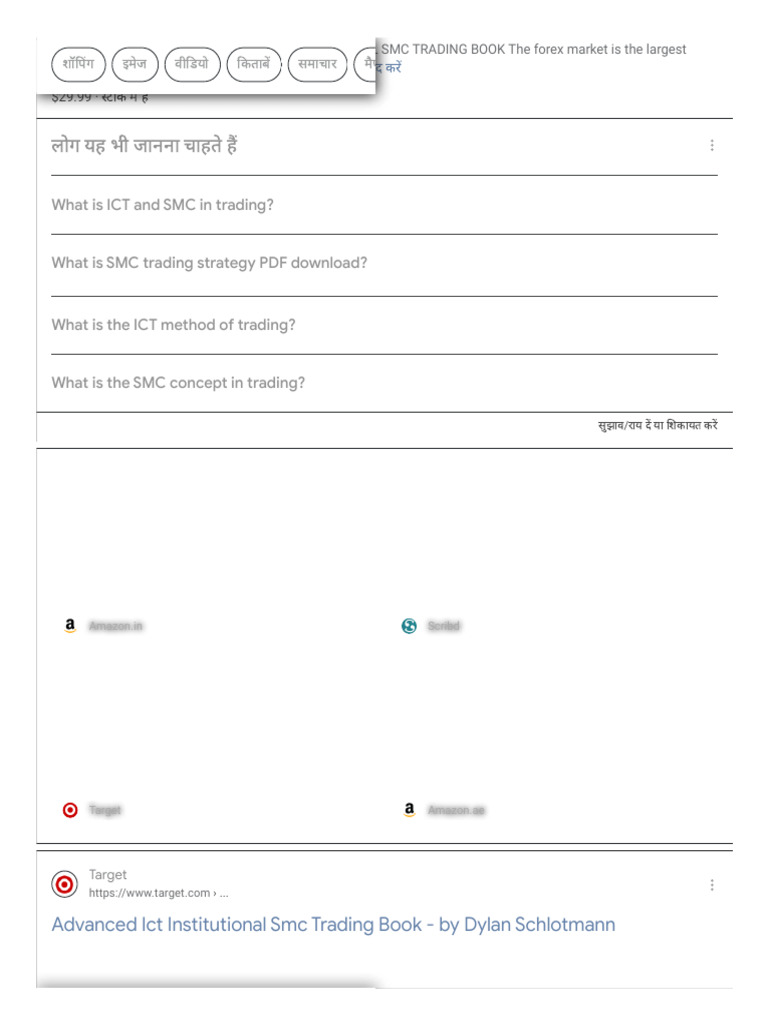 Advanced Ict Institutional SMC Trading Book PDF - Google Search | PDF | Business | Technology ...