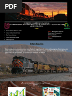 Mapa Ferromex Terminales Red | PDF | México