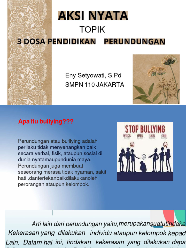 Memahami Perundungan dan Penyebabnya | PDF