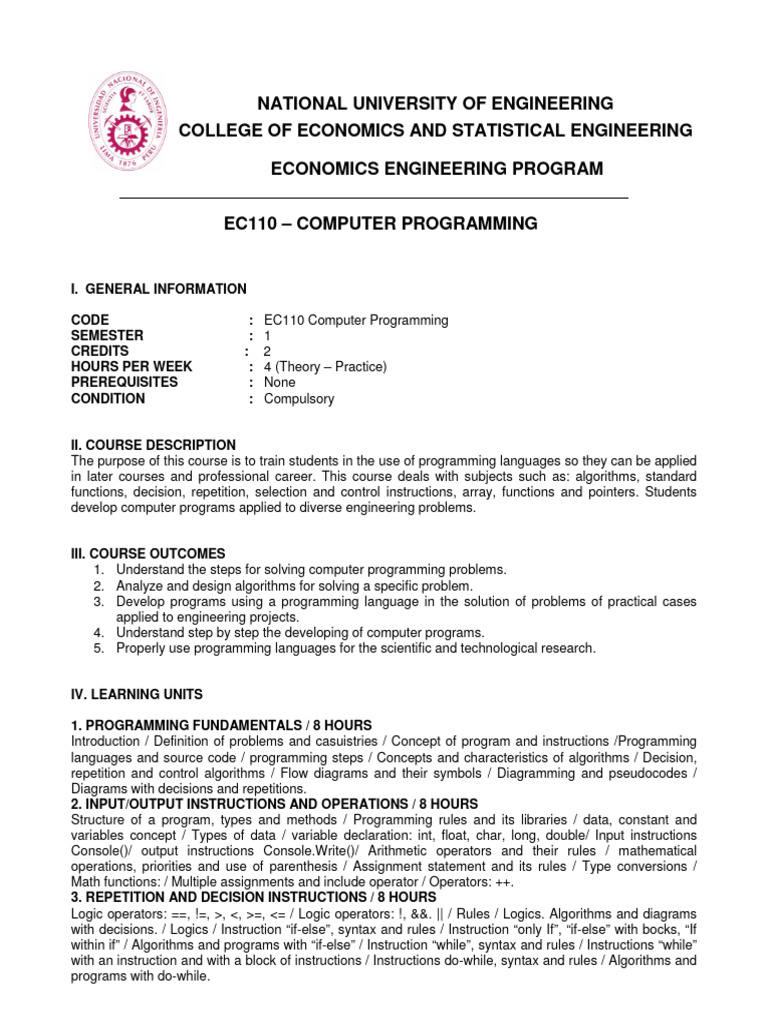 Programacion de Computadoras | PDF | Programming | Computer Program