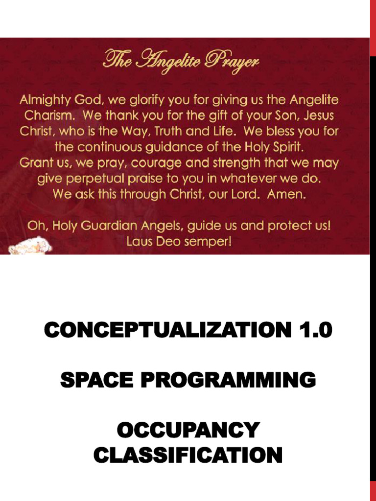 ArDesign 3 Module 1 - Space Programming, Concept Sheet Basics, NBC ...