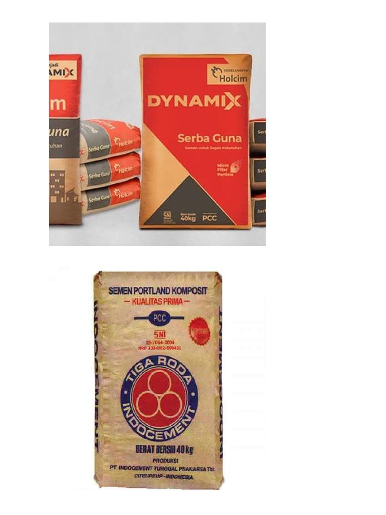 brosur semen tiga roda dan Dinamix | PDF