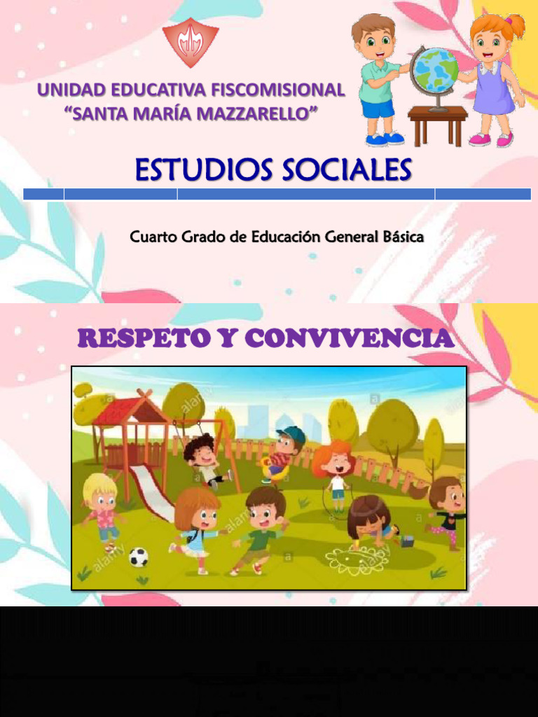 4° Eess-Respeto y Convivencia - 17-08-22 | PDF