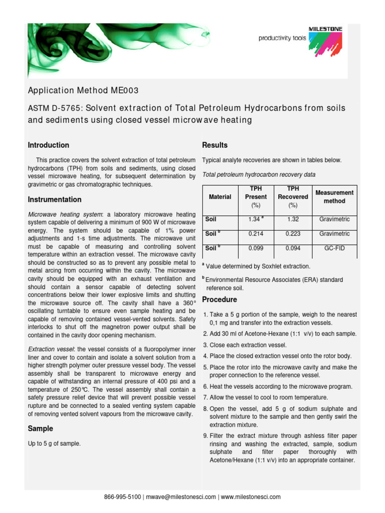 Astmd 5765 | PDF | Solvent | Petroleum