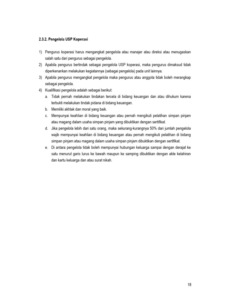 SOP - Koperasi - Simpan - Pinjam 21-40 | PDF SOP - Koperasi - Simpan - Pinjam 21-40 | PDF