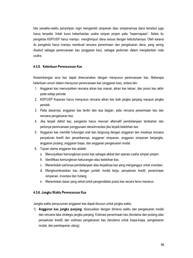 SOP - Koperasi - Simpan - Pinjam 101-120 | PDF SOP - Koperasi - Simpan - Pinjam 101-120 | PDF