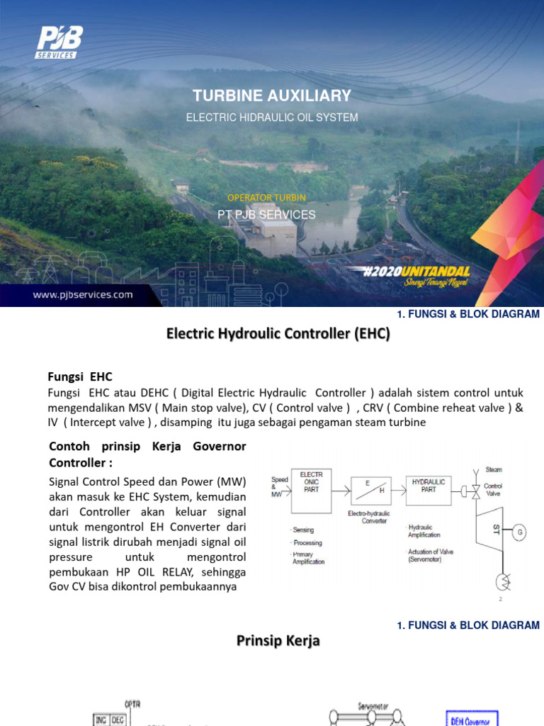 Sistem EHC dan Pengoperasian Turbin | PDF