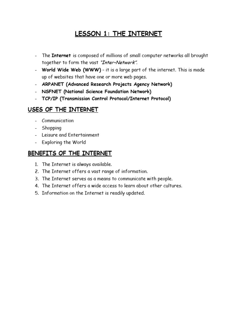 Empowerment Technology | PDF | Internet | World Wide Web