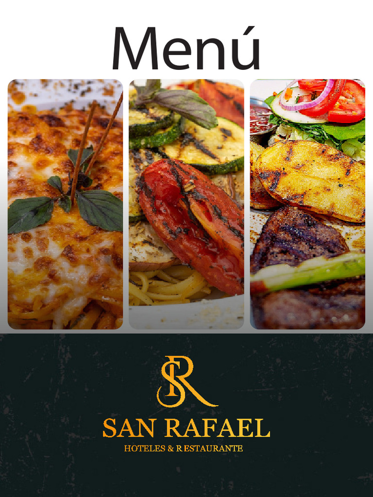 Menu de San Rafael 20203 04 | PDF | Pizza | ensalada