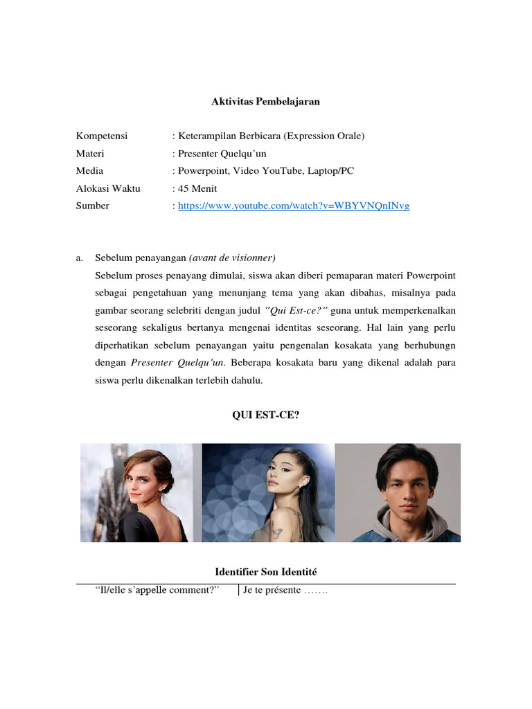 Expression Orale | PDF