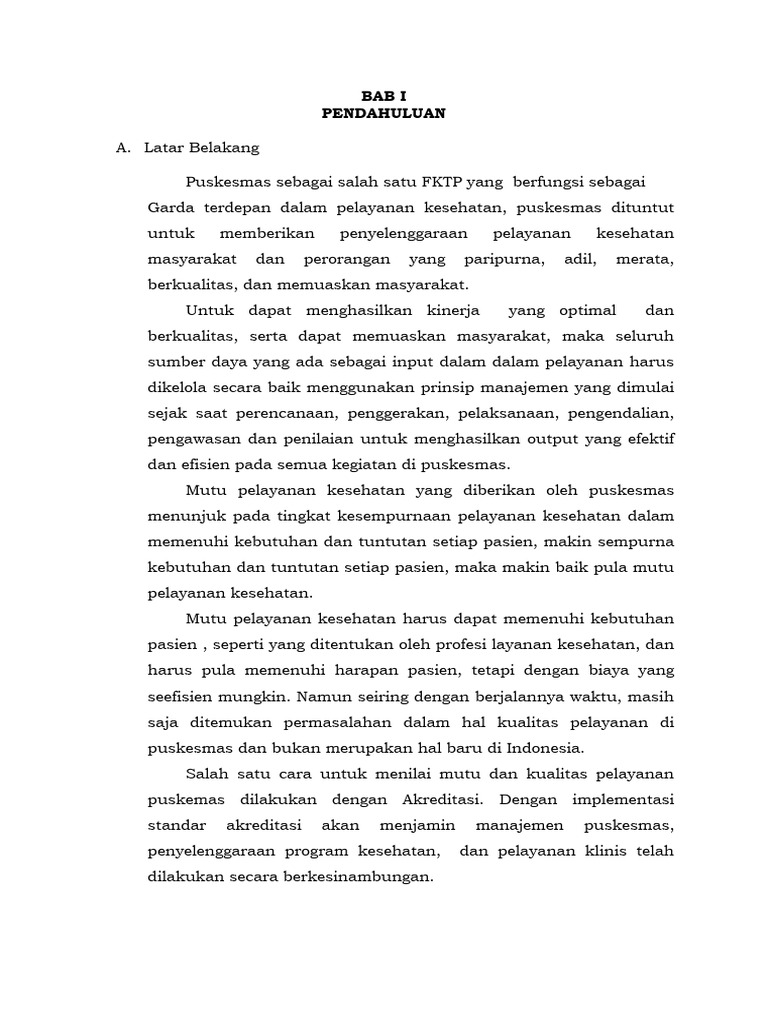 Laporan Program Mutu Tahun 2022 | PDF