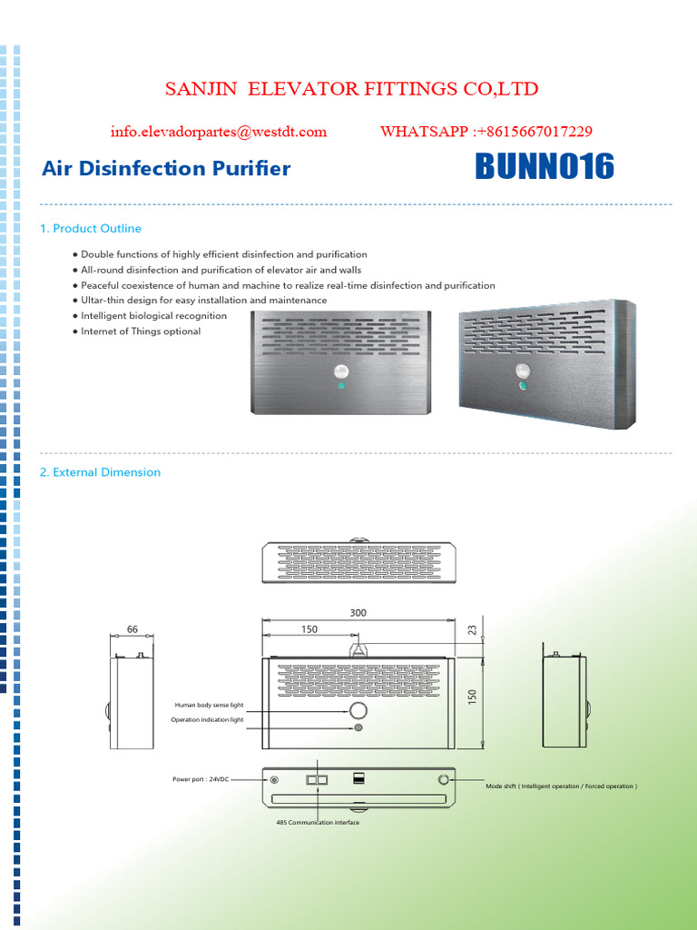 Air Disinfection Purifier | PDF | Influenza A Virus Subtype H1 N1 ...