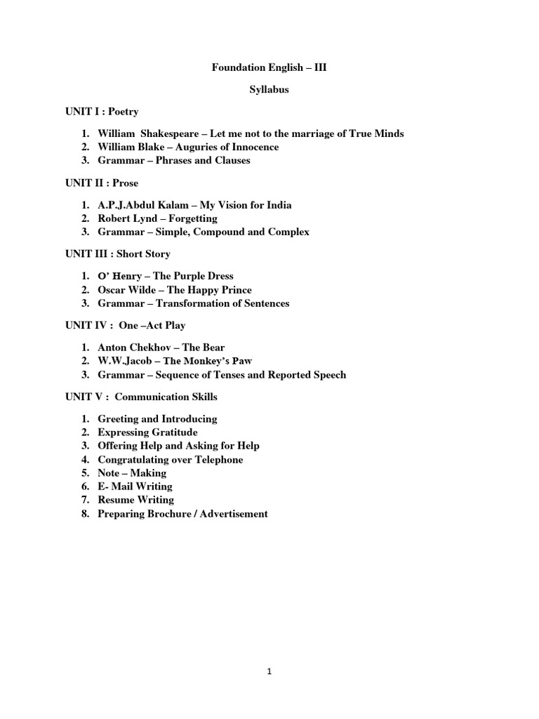 English Notes | PDF | Clause | Phrase