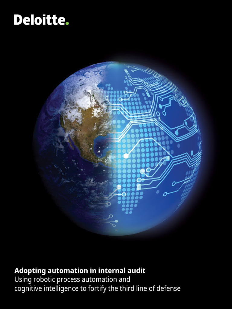 Adopting Robotic Process Automation In Internal Audit Pdf