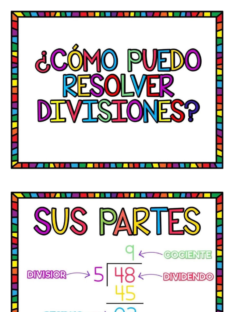 Como Resolver Divisiones | PDF