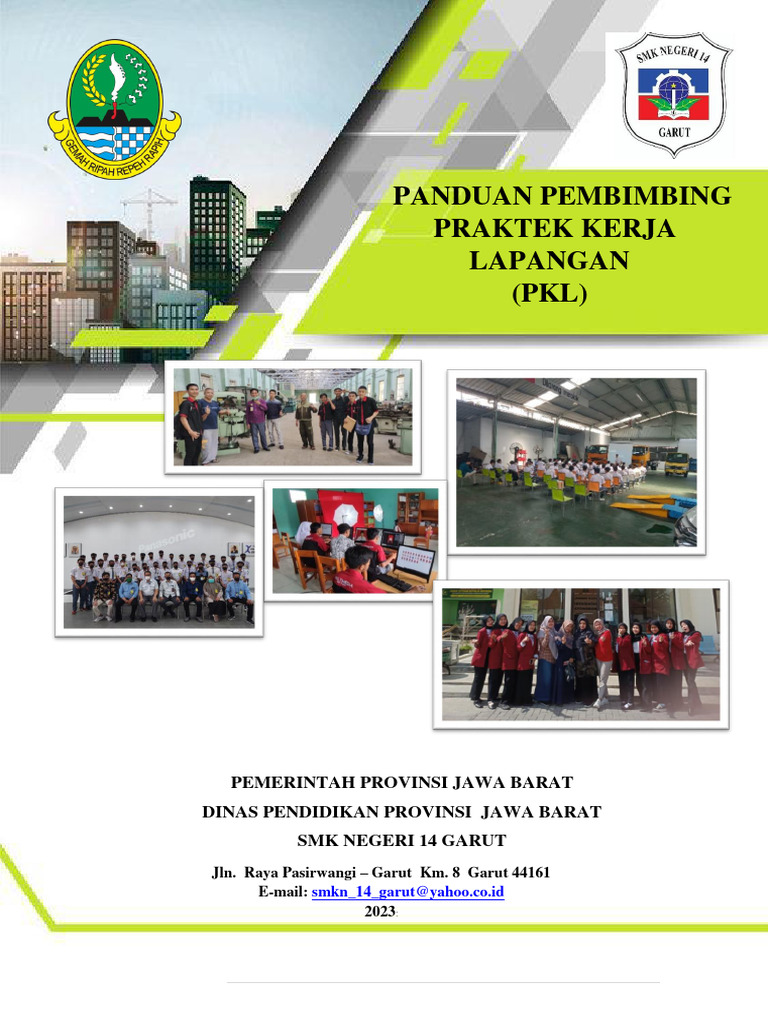 Panduan PEMBIMBING PKL 2023 | PDF