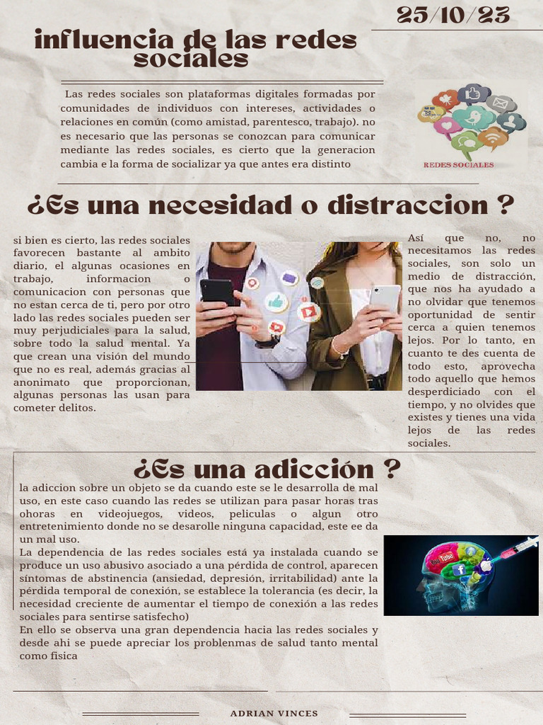 Influencia de Las Redes Sociales | PDF