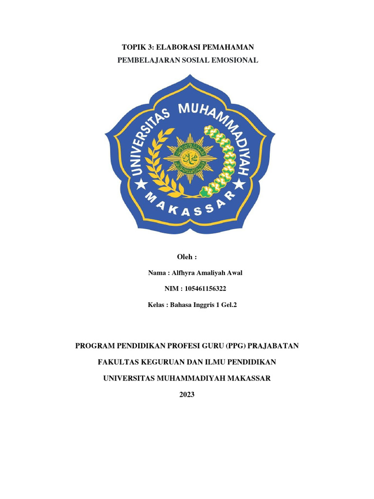 TOPIK 3 Elaborasi Pemahaman - PSE | PDF
