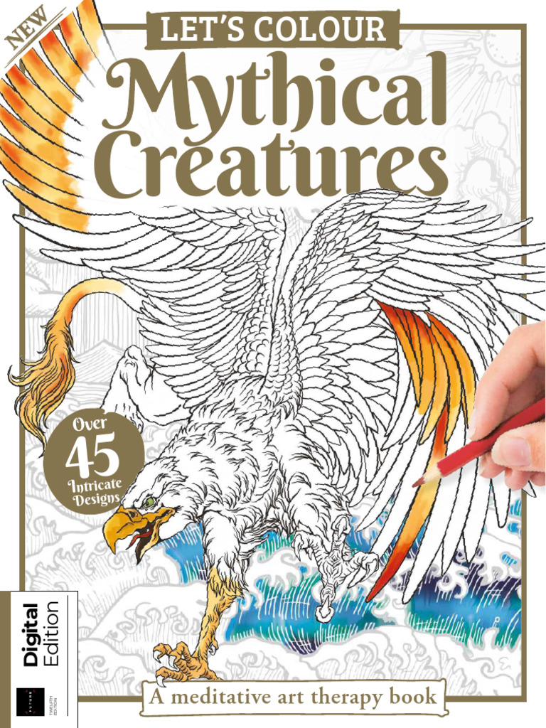 Let 39 S Colour - Mythical Creatures | PDF