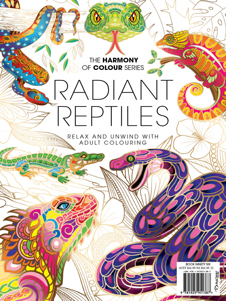 The Harmony of Colour Series Book 96 Radiant Reptiles | PDF