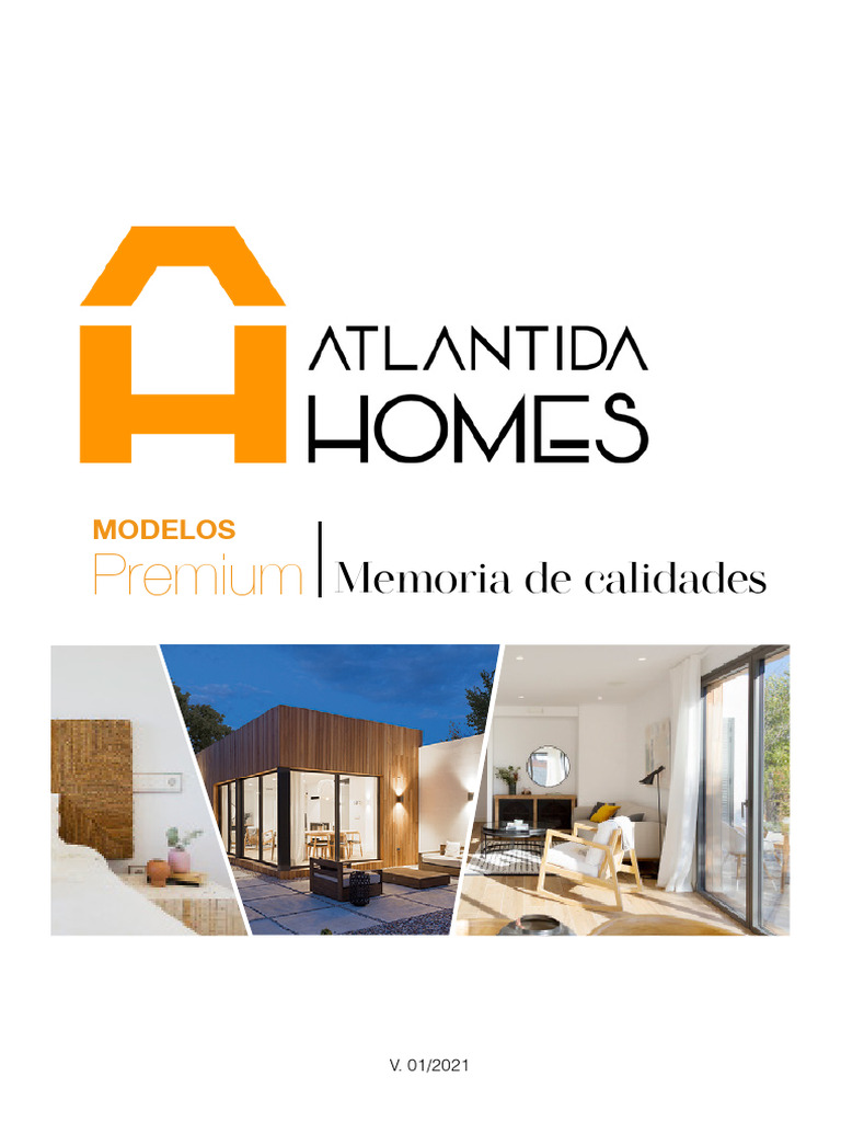 Memoria Ah Premium 2021 | PDF | Ventana | Hormigón