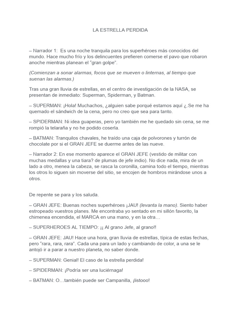 La Estrella Perdida | PDF