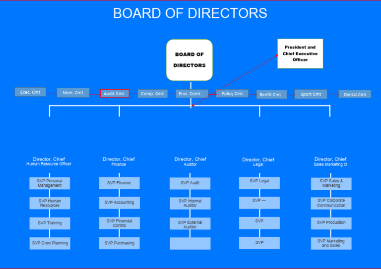 Corporate Governance Organizational Chart | PDF