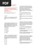 NLE NP1 Questions | PDF | National Council Licensure Examination | Nursing