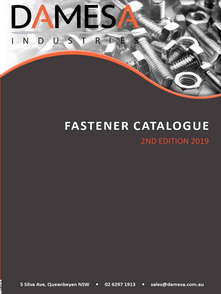 Catalogue Fasteners V2 Online | PDF | Screw | Pipe (Fluid Conveyance)