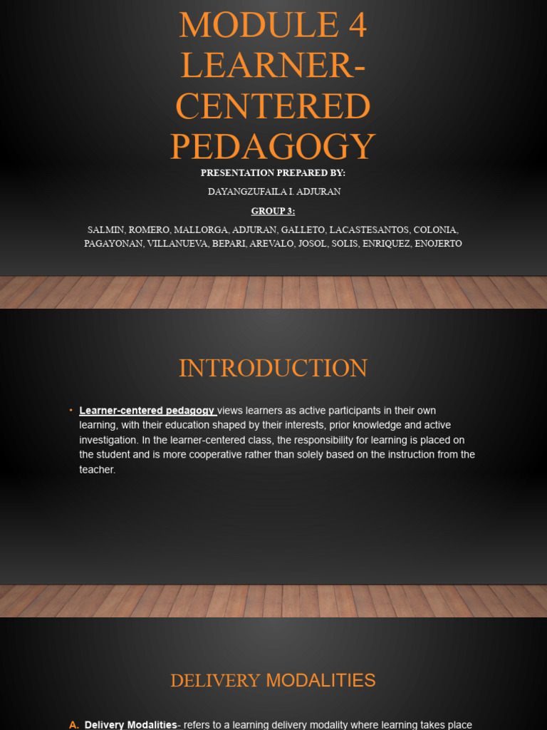 Group 3 Module - 4 Report | PDF | Differentiated Instruction | Educational Technology