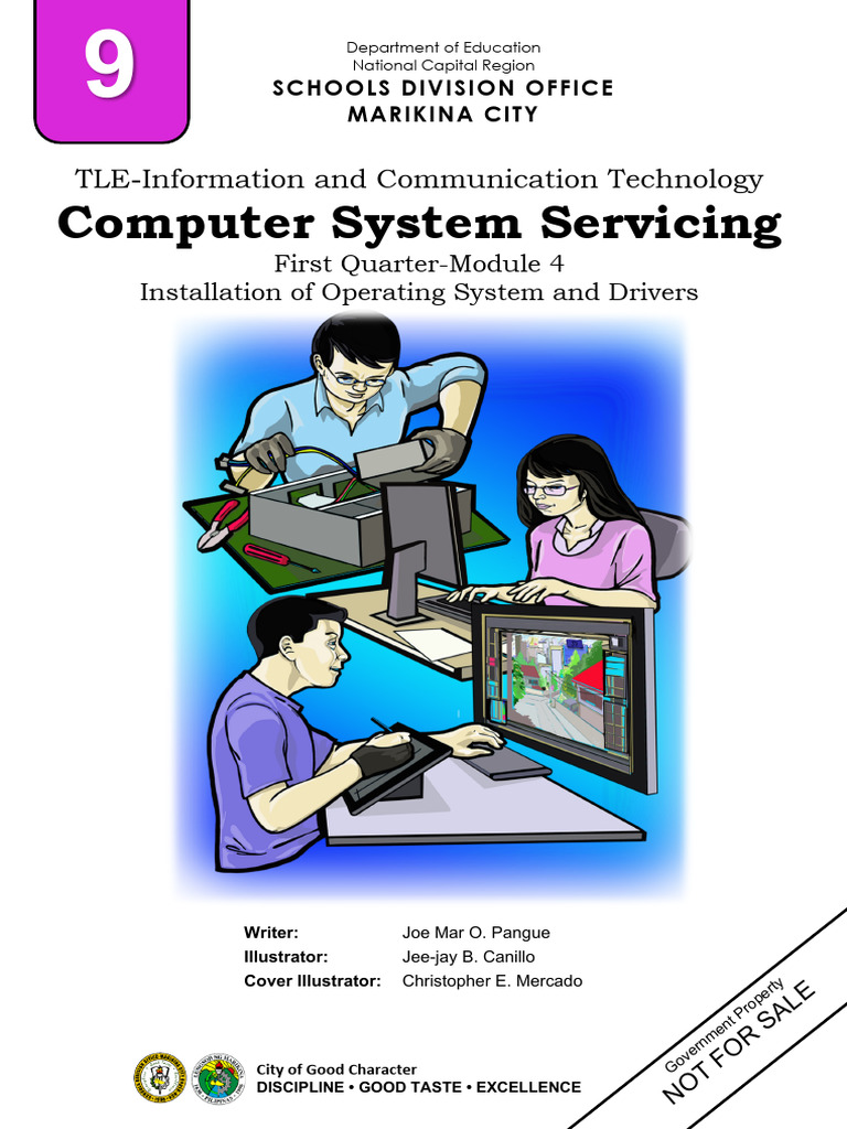 ICT9 Quarter1 Module4 | PDF | Operating System | Microsoft Windows