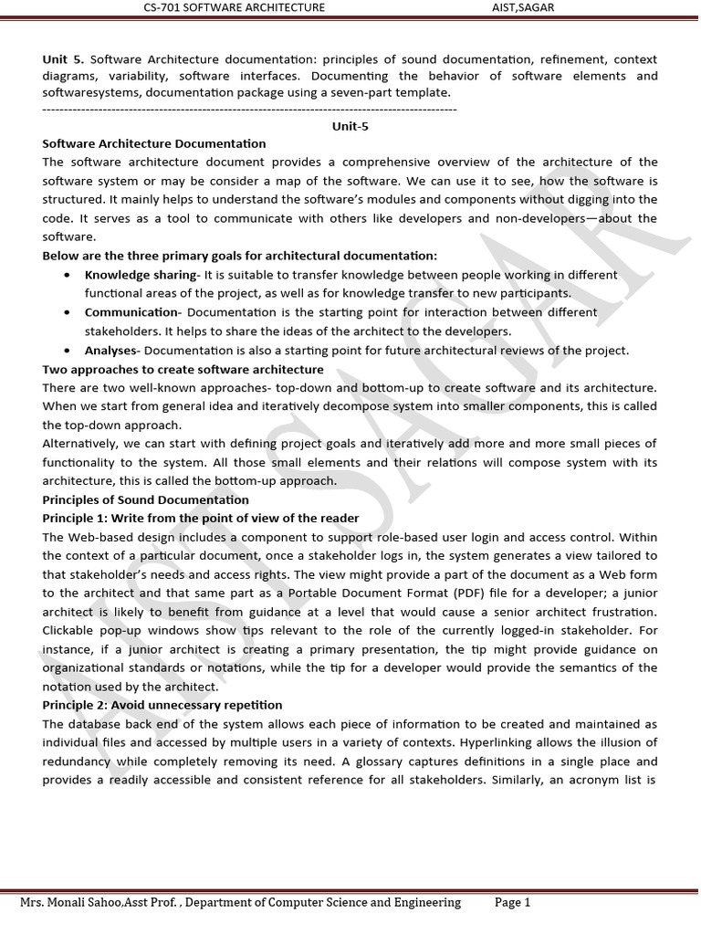 Unit 5 Cs701 | PDF | Interface (Computing) | Component Based Software Engineering
