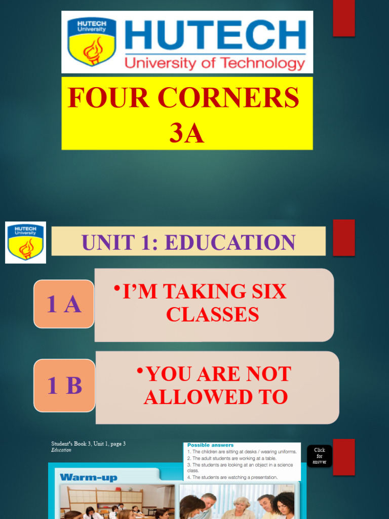 Four Corners 3A | PDF | Mathematics